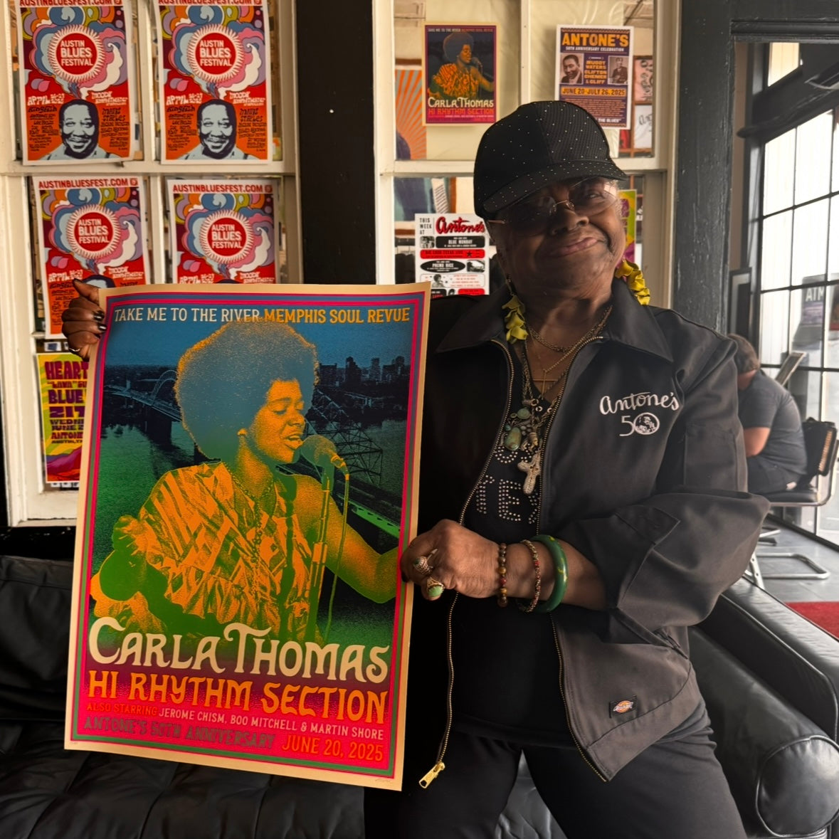 Carla Thomas 50th Antone's Poster – Big Henry's Vinyl & Gifts