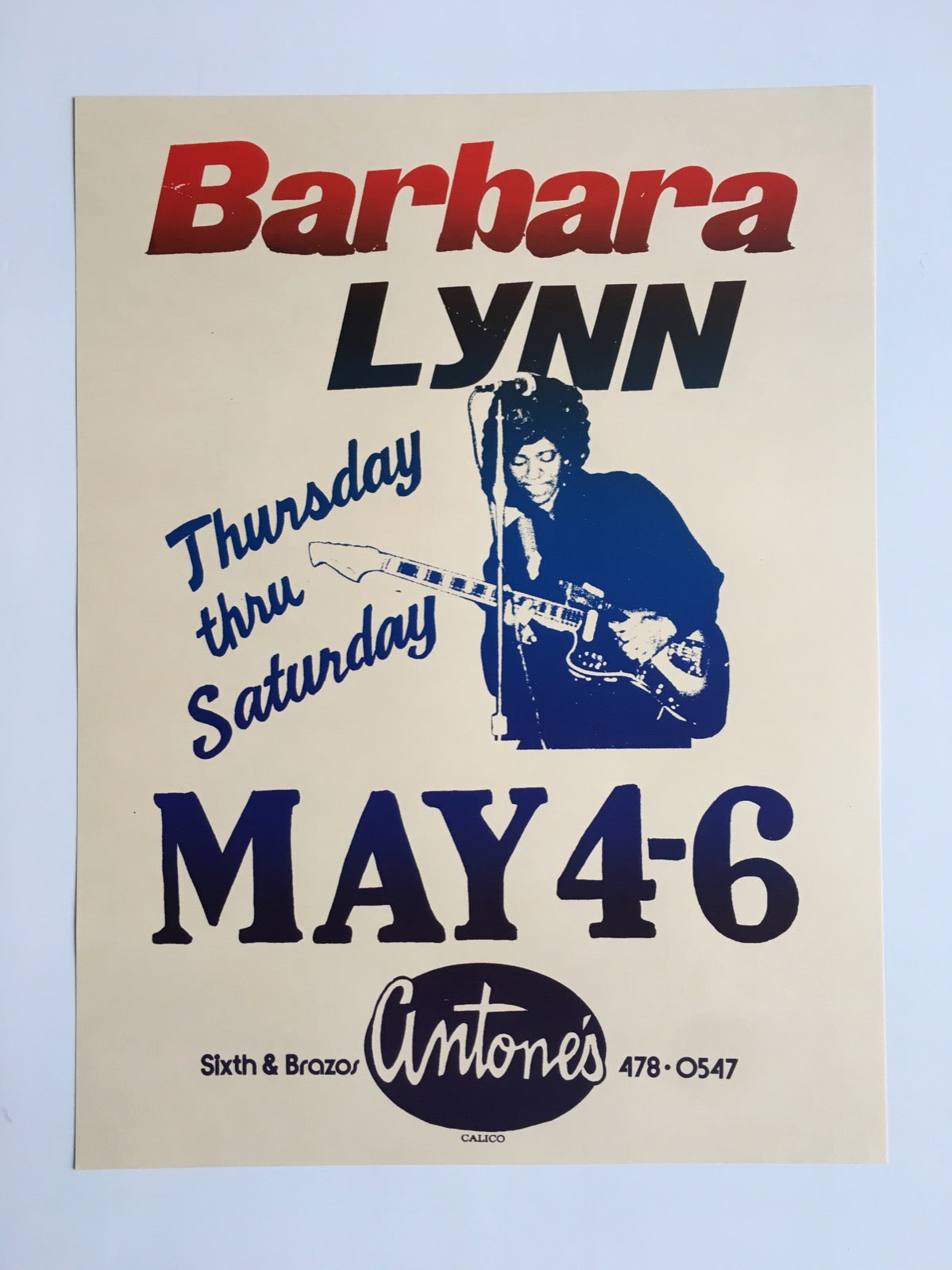 Barbara Lynn Poster – Big Henry's Vinyl & Gifts